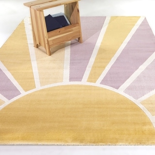 Sol Geometric Sunset Area Rug - Bed Bath & Beyond - 38345845