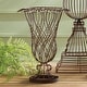 Weathered Metal Wire Vase - Bed Bath & Beyond - 37758675