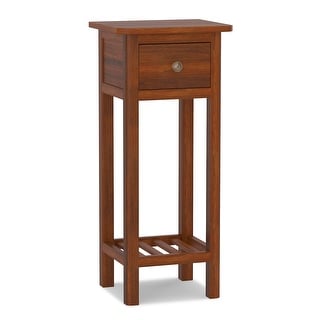 HomCom Wood X-side End Table - 15.5"L X 12"W X 22"H - On Sale - Bed ...