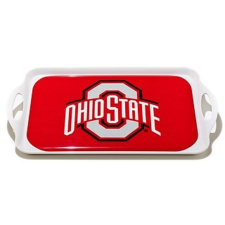 Bsi Products Inc Ohio State Buckeyes Melamine Serving Tray Melamine ...