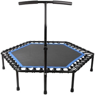 Fitness Trampolines Trampoline, Adult Gym Hexagonal with 150kg ...