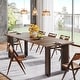 78.8 Inch Extra Long Rectangular Dining Table for 6-8 People for Dining ...