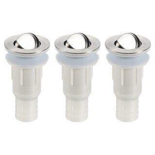Flip Cover Drain Stopper Drain Faucet Sink Plug for Basin w/o Overflow ...