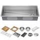 Delta 95BA132-45S Lorelai 45” Workstation Kitchen Sink Undermount 16 ...