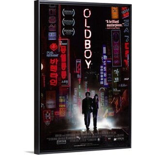 "Oldboy (2005)" Black Float Frame Canvas Art - Bed Bath & Beyond - 25529618