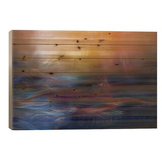 Inner Peace Print On Wood by Willy Marthinussen - Multi-Color - Bed ...