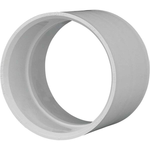 Charlotte Pipe 4 In. Hub Schedule 40 DWV PVC Coupling - 1 Each - Bed ...