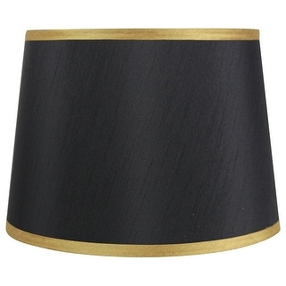 Faux Silk Drum Lamp Shade, 8" to 14" Bottom Size - On Sale - Bed Bath ...