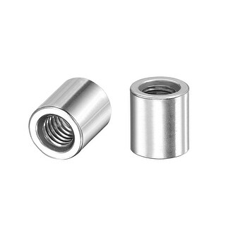 Weld On Bung Female Nut Threaded - 201 Stainless Steel Insert - Silver ...