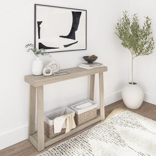 Plank and Beam Modern Console Table - 46" - On Sale - Bed Bath & Beyond ...