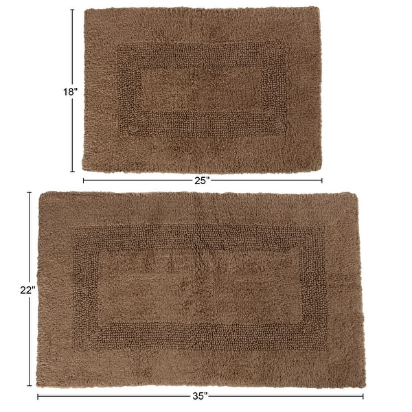 Windsor Home 100-percent Cotton 2-piece Reversible Rug Set - Bed Bath ...