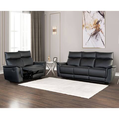 Transitional, Leather, 2 Piece Living Room Sets - Overstock