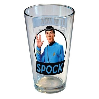 Star Trek Spock Info Card Badge Pint Glass - Bed Bath & Beyond - 21176719