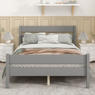 Grey Full Bed for Apartment, Studio, Office - Bed Bath & Beyond - 37290366