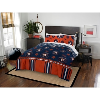 MLB Houston Astros Rotary 5-piece Queen Bed in a Bag Set - Bed Bath ...
