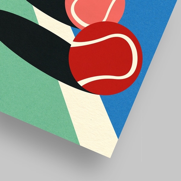 Americanflat - Tennis Balls by Rosi Feist - 16"x20" Poster Art Print ...
