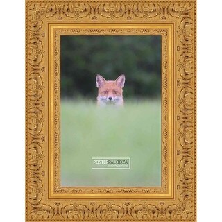 16x23 Ornate Gold Complete Wood Picture Frame with UV Acrylic, Foam ...