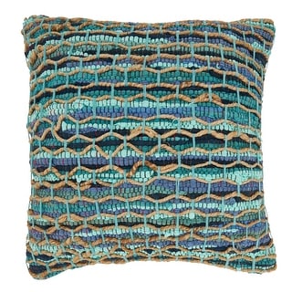 Handwoven Net Chindi Throw Pillow - Bed Bath & Beyond - 39996314