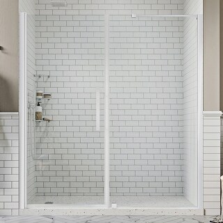 Endless Pasadena Alcove 59 1/16 to 61 1/16" W x 72" H CHR - Bed Bath ...