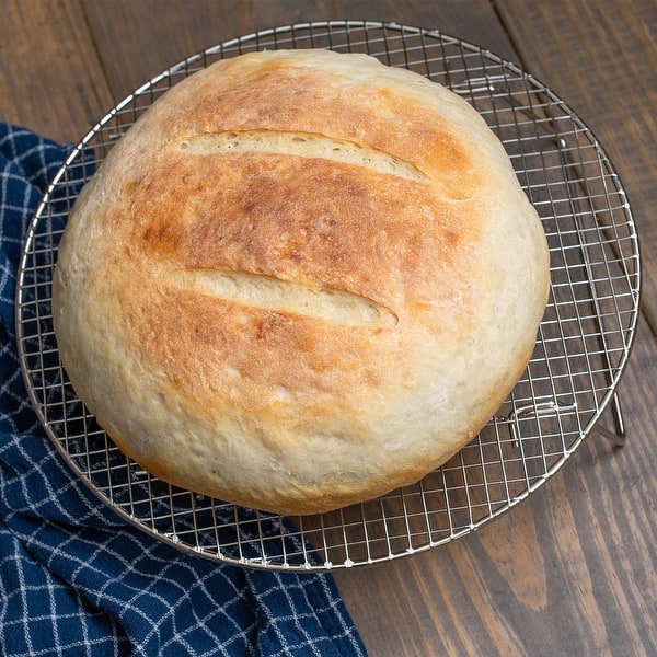 Round Cooking Rack 13-inch Stainless Steel Cross Wire Barbecue Grill ...