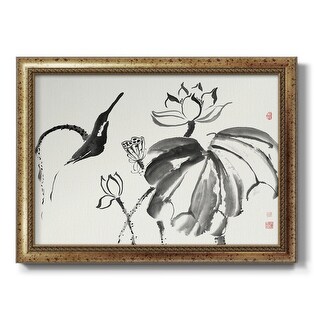 Lotus Study I Premium Framed Canvas- Ready to Hang - Bed Bath & Beyond ...