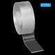 1.4" x 0.08" x 9.8Ft Double Sided Tape 3 Pack Clear Mounting Tape ...