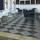 Merola Tile Kings Rombos Night 17-5/8" x 17-5/8" Ceramic Floor and Wall ...