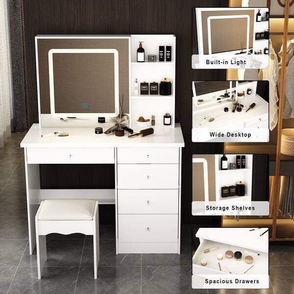 floating makeup vanity ikea