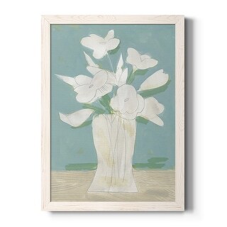 Muted Spring Arrangement I-Premium Framed Canvas - Ready to Hang - Bed ...
