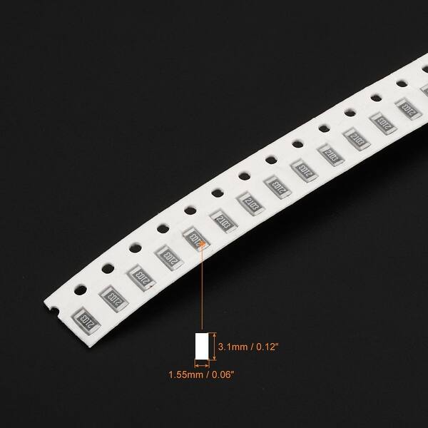 100 Pcs 1206 Chip Resistor 210K Ohm 1/4W Surface Mount Device Resistor ...