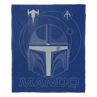Star Wars The Mandalorian, Force Sensitive Silk Touch Throw - Bed Bath ...