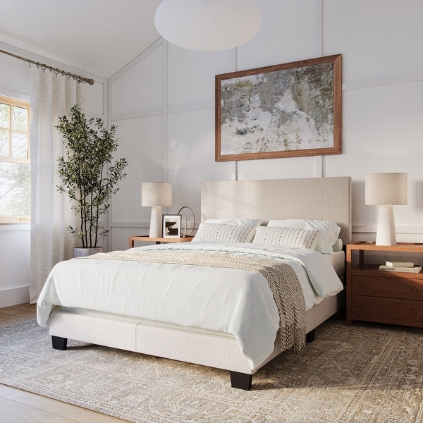 Nova Modern Full Double Bed Box Spring Required On Sale Bed Bath Beyond 39582395