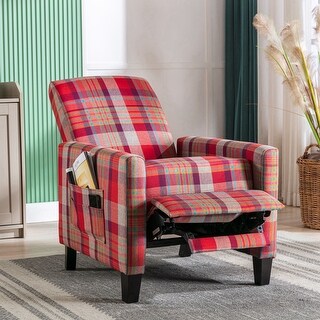 Modern Plaid Recliner - Bed Bath & Beyond - 38312575