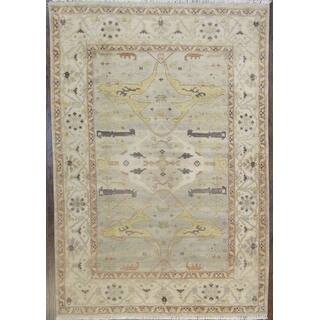 Wahi Rugs Hand Knotted Turk Oushak White Wash 6'0"x9'0" - Bed Bath ...