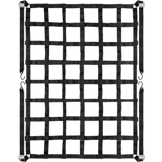 VEVOR Truck Bed Cargo Nets for Pickup Trucks with S Hooks - 107X127CM ...