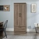 Wardrobe, Double Door Armoire with Drawer, Salt Oak finish - Bed Bath ...