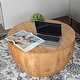 Vintage Style Bucket Shaped Coffee Table - Bed Bath & Beyond - 37537744