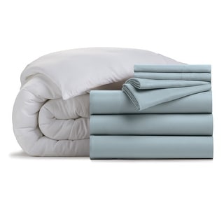 Ella Jayne Microfiber Bundle,Sheet Set and Duvet Set Down Alt Comforter ...