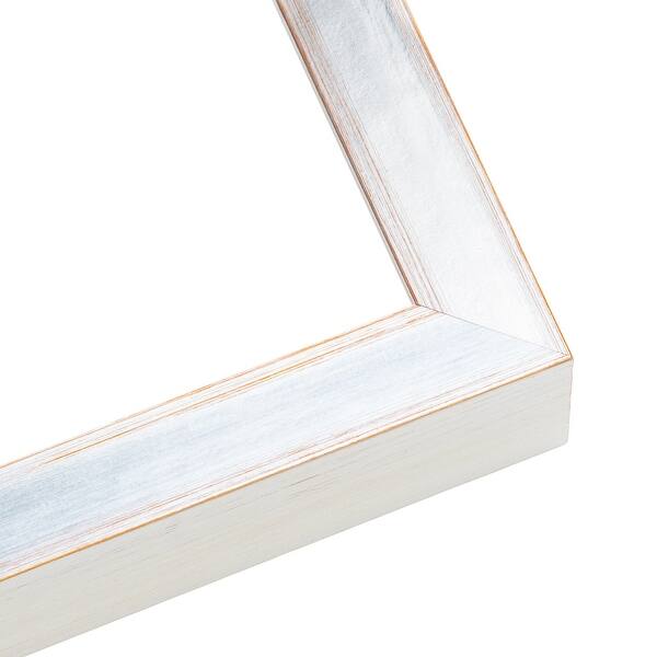 44x22 Shadow Box Frame Silver | 1.625 inches Deep Real Wood - Bed Bath ...
