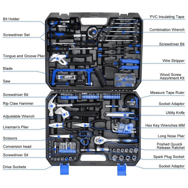 Blue Hand Tool Accessories - Bed Bath & Beyond