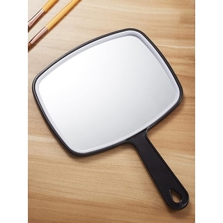 Black Handheld Mirror with Handle - Bed Bath & Beyond - 40116262