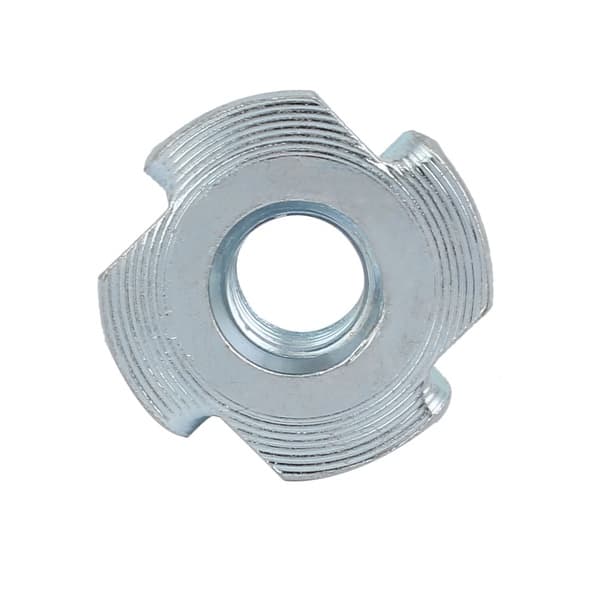 3/8-inch Thread Dia 12mm Height 4 Prongs Fully Threaded Pronged Tee ...