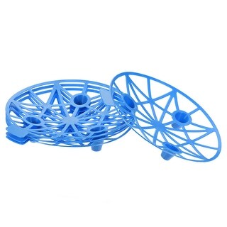 4Pcs Plant Cradle Garden Supports Cage Plastic Holder Stand, Blue - Bed ...
