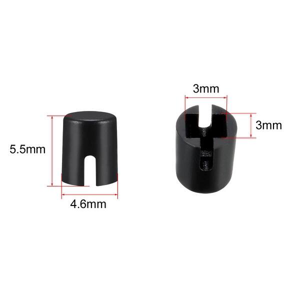 50Pcs 4.6x5.5mm Pushbutton Switch Caps Cover for 6x6x7.3mm Tact Switch ...