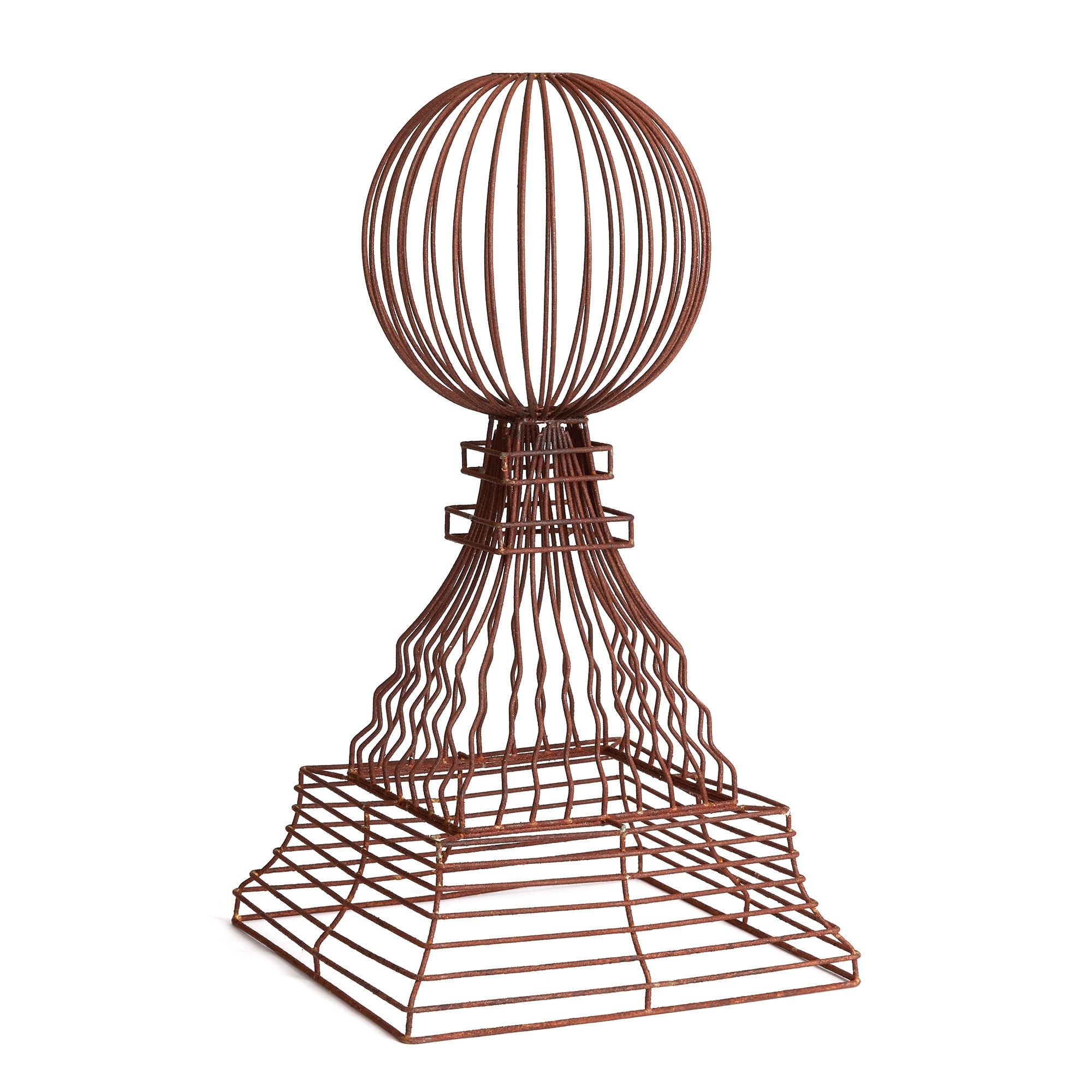 Weathered Metal Wire Vase - On Sale - Bed Bath & Beyond - 37758675