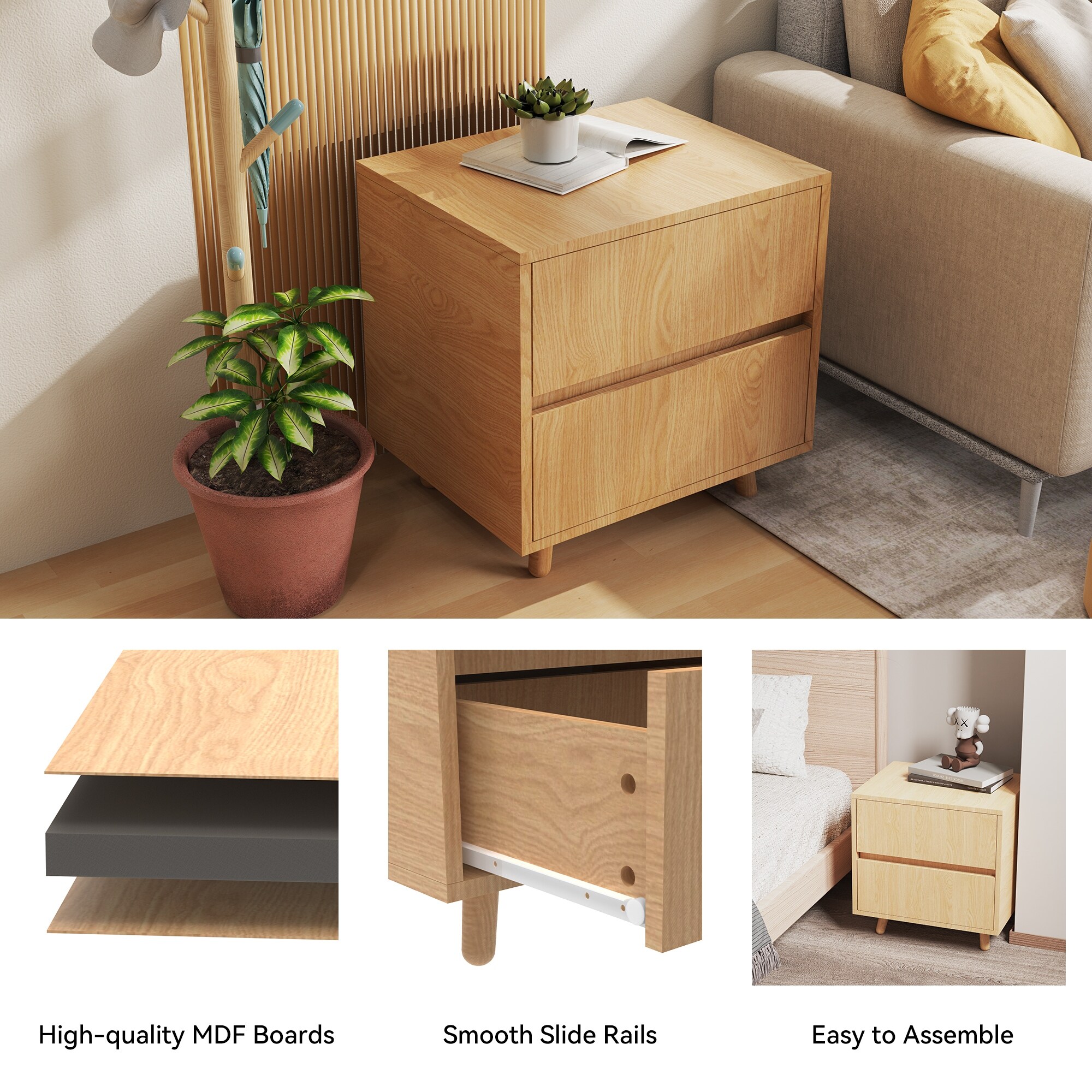 High end bedside tables store