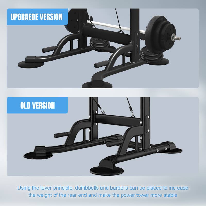 Home Gym Power Tower Multi-Functional Strength Training Fitness ...