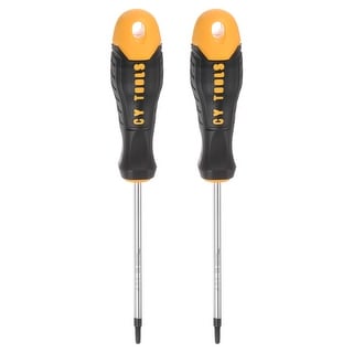 2pcs Triangle Screwdriver 3mm Magnetic Triangular Screw Driver 4" CR-V ...
