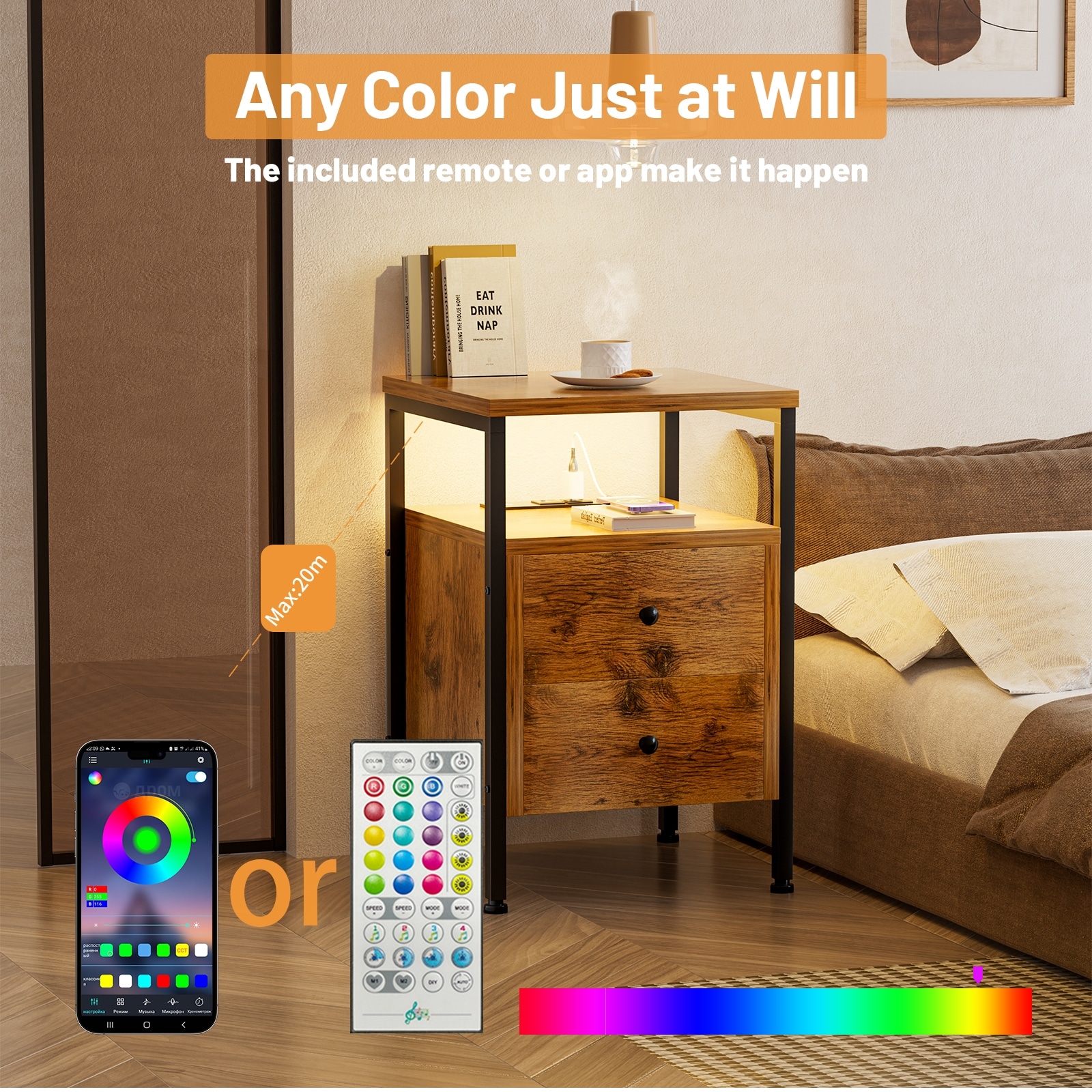 2-drawer Nightstands - Bed Bath & Beyond