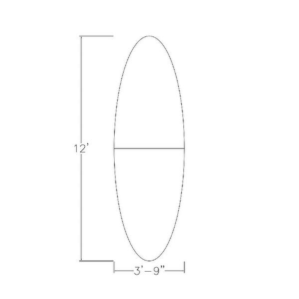 10 Person Oval Conference Table 12'x4' with Power And Data Post Legs ...